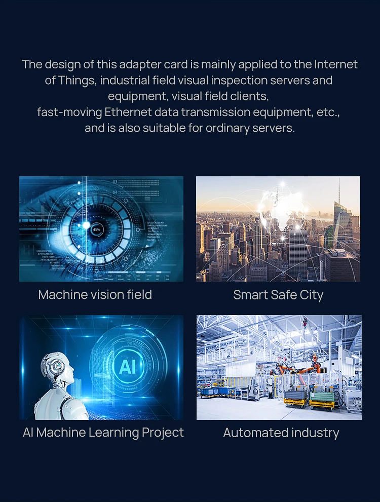 Lres2014pt-poe Dual Port 10g Network Interface Card X550 Pcie X4 Card Ethernet Frame Grabber ...