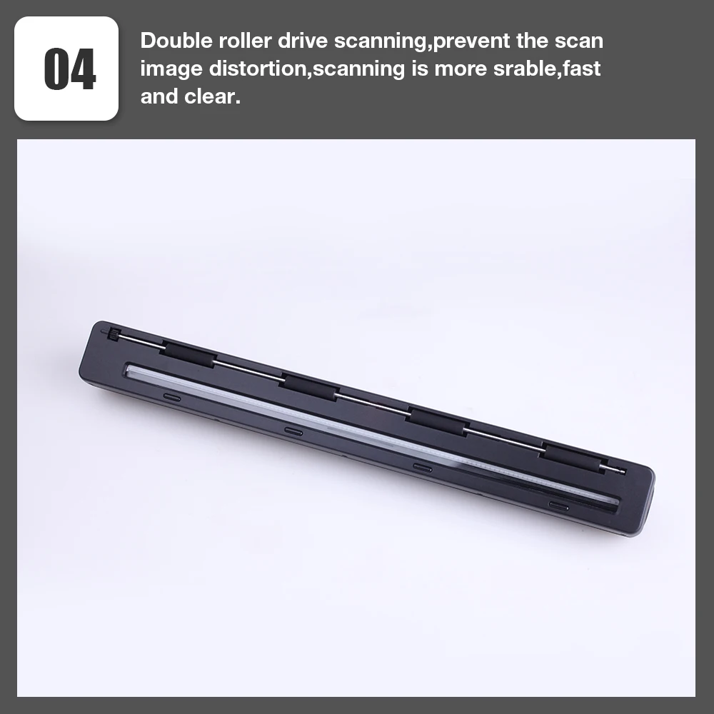 Portable A4 Scanner - High Resolution Document Scanning