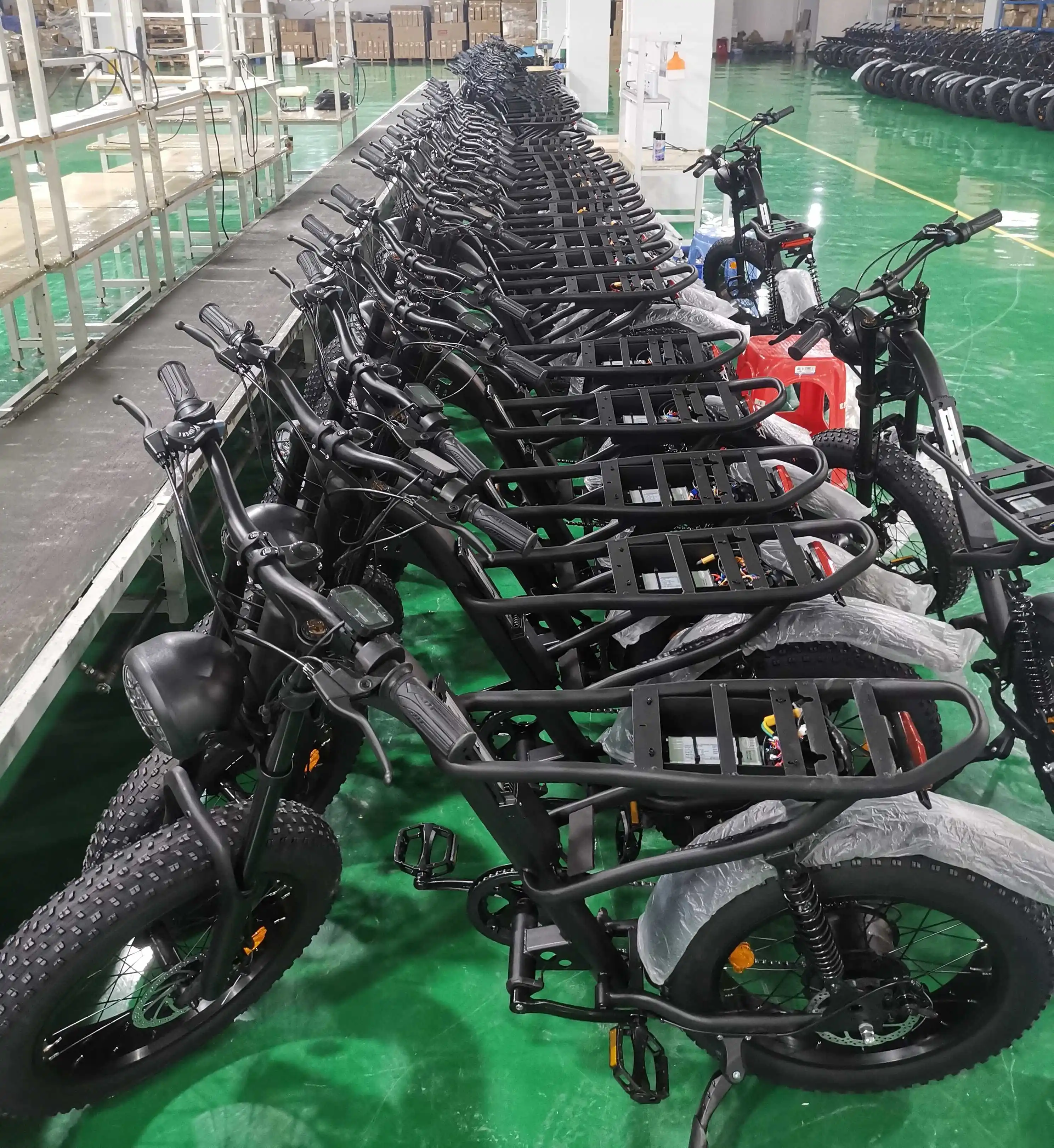 2024 Electric Dirt Bike All Terrain E-bike 1000w-2000w Power With Dual 48v Lithium Battery 110km ...