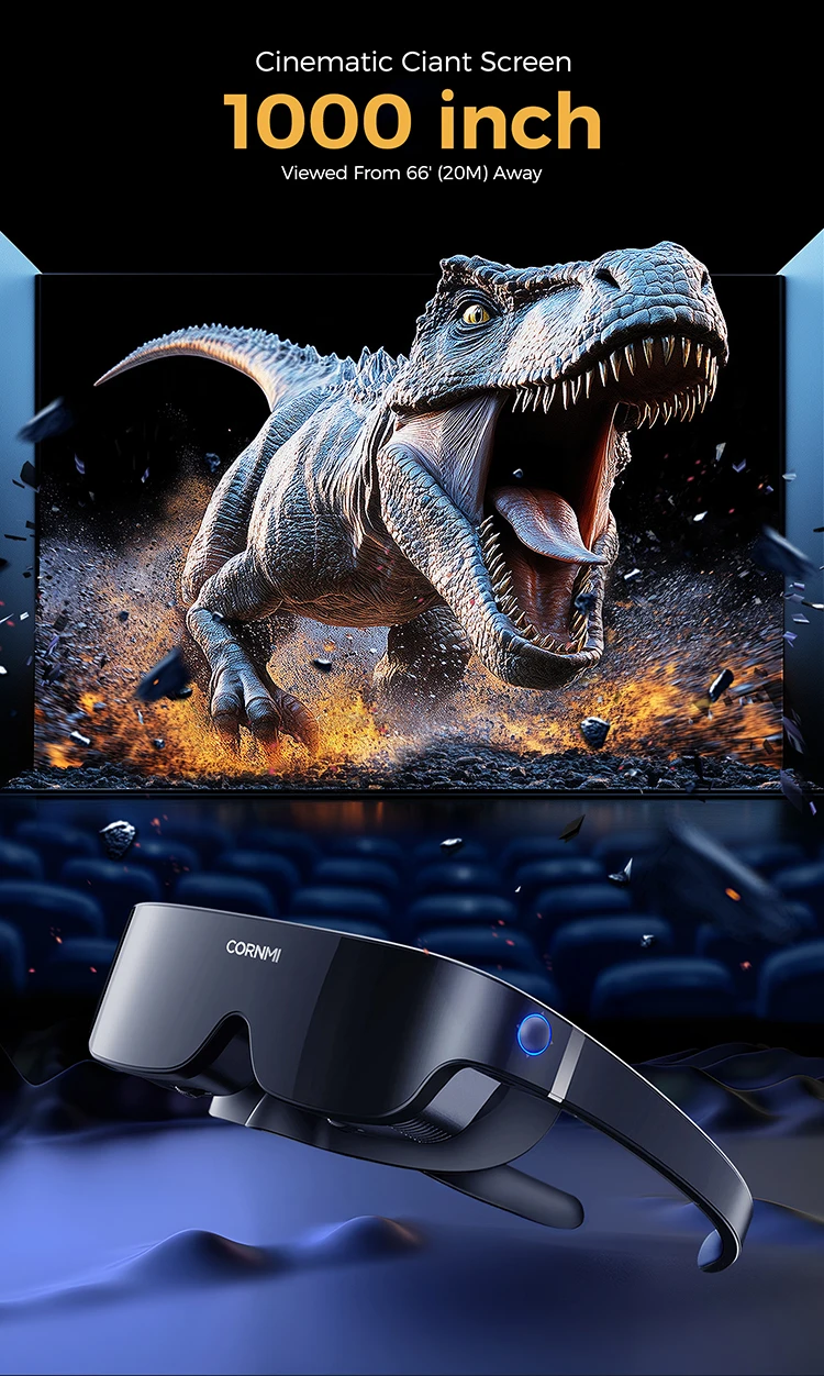 Manufactory Stock Imax 3D Cinema Smart Glasses Large Size Reald ...