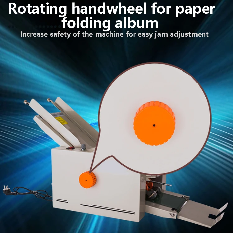 Semi-automatic Continuous Paper Instruction Folding Machine Multi ...