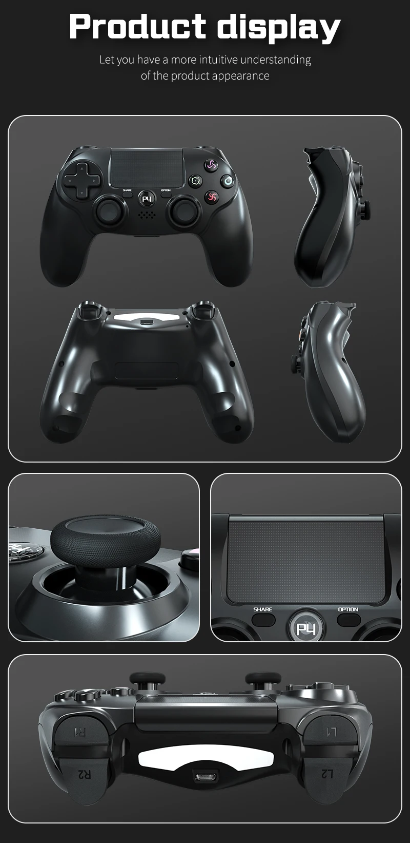 Dualshock 4 Pro - High Quality Wireless PS4 Controllers