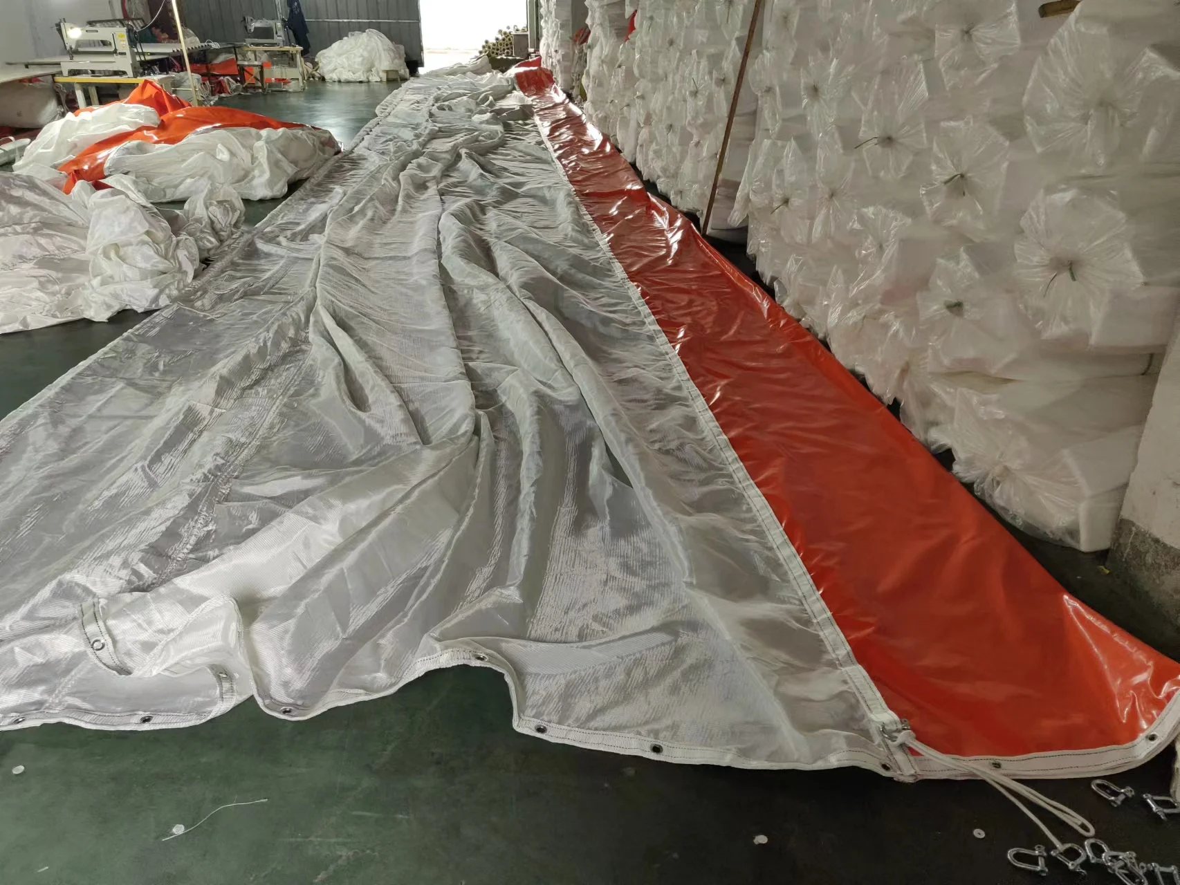 Heavy Duty ASTM Connector Oil Spill Boom Floating Type Oil Spill ...