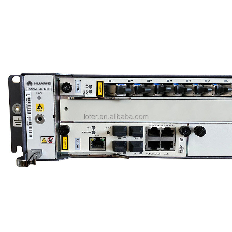 FTTH Optical Line Terminal 5608t GPON EPON 16 port GPFD mini olt AC+DC ...