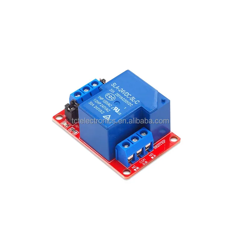 1-way Relay Module - High Current, Optocoupler Isolation