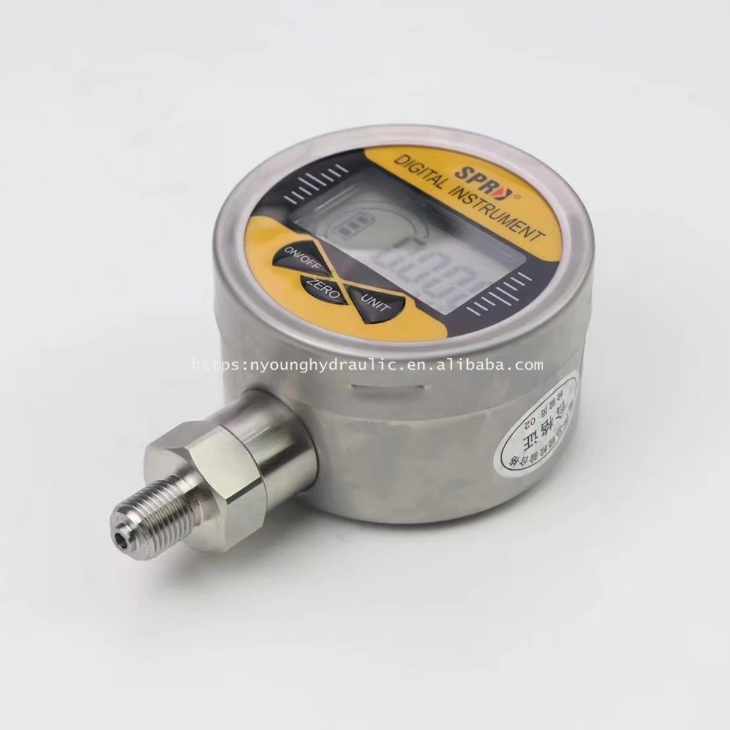 Universal Hydraulic Pressure Test Gauge,0-6-10-25-40-60mpa Hydraulic ...