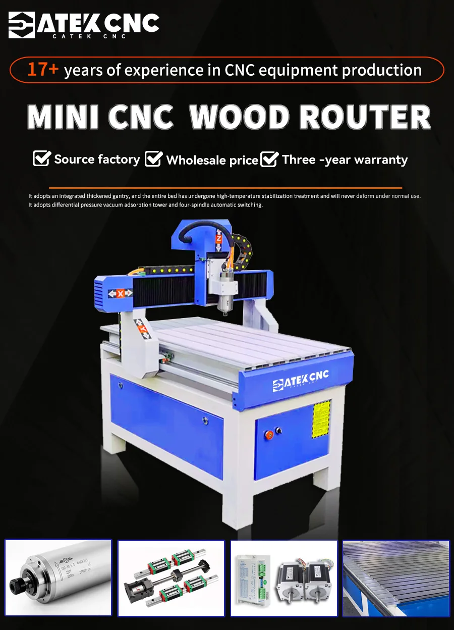 Vacuum Table Machine Mini Cnc Router Bits Router Machine For Wood And ...