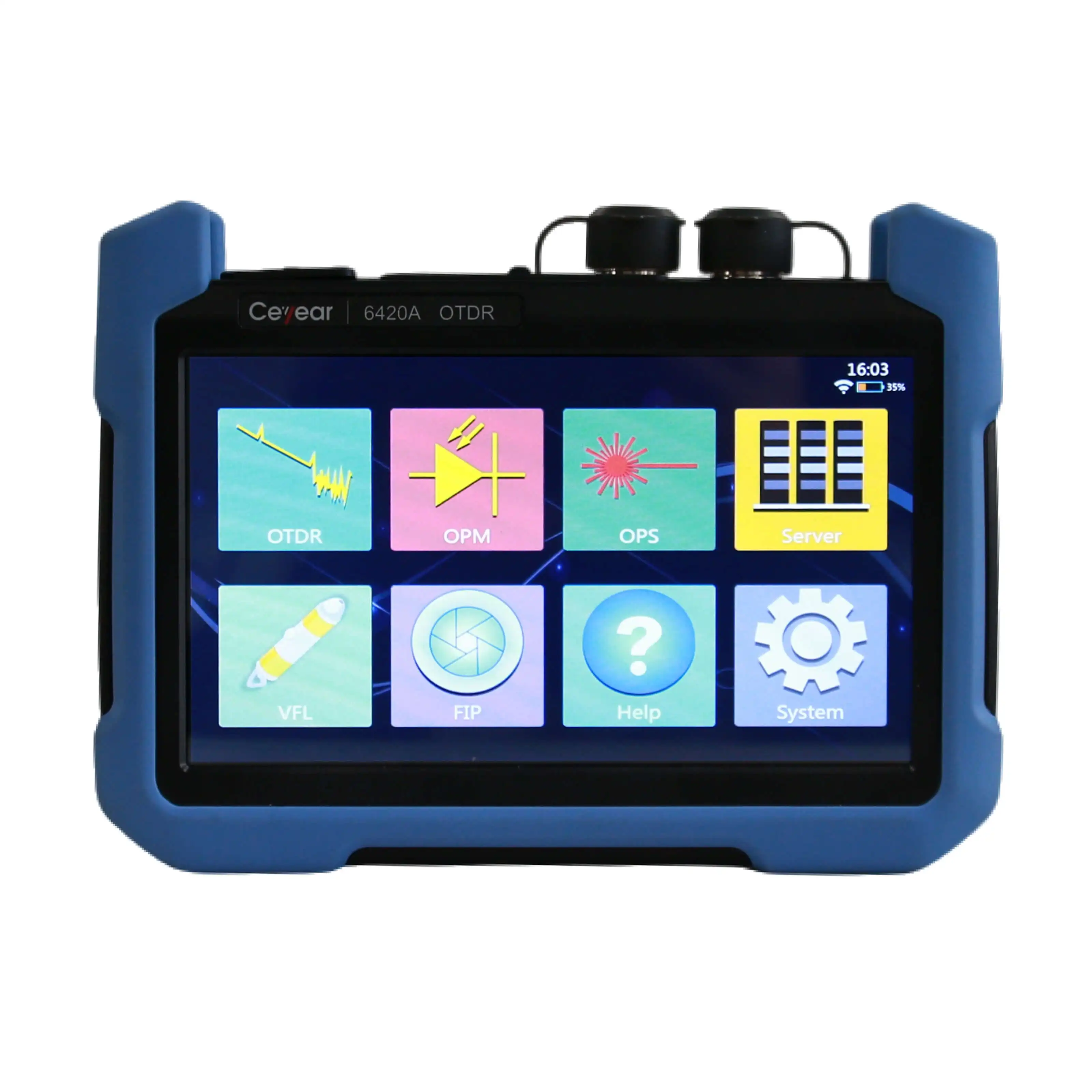 6420a Optical Time Domain Reflectometer Otdr Ceyear 7 Inch Full Touch ...