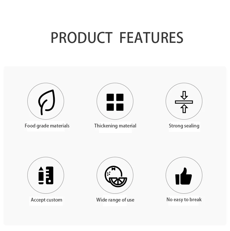 Custom Printed Logo Cellophane Polybag Packaging Clear Plastic Opp Poly ...