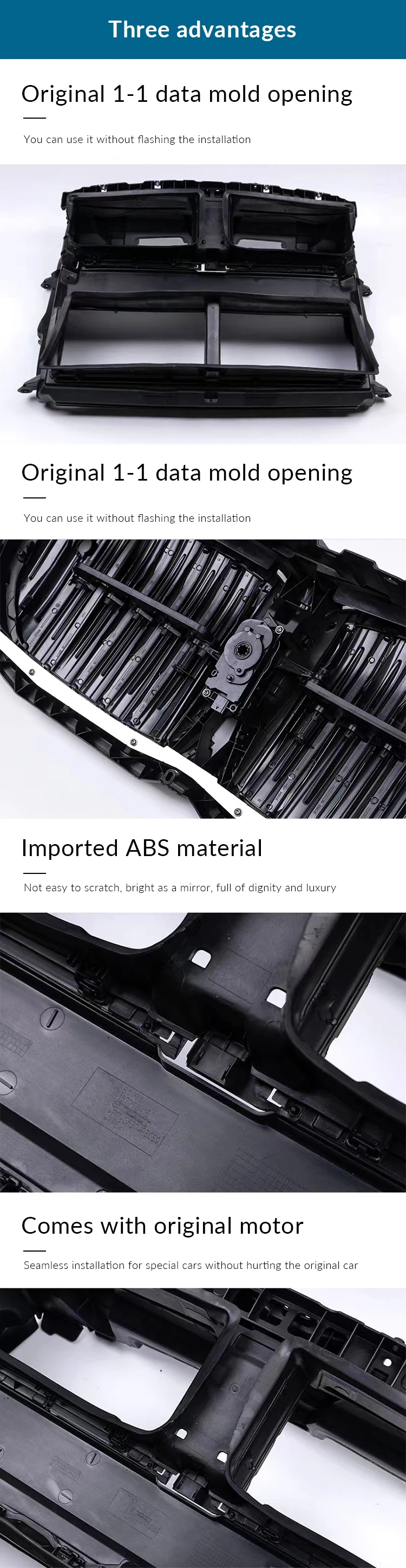 适用于马自达cx-5 2016 Kr11-50-711的车身零件汽车格栅带镀铬条 - Buy 格栅,对于马自达2016年cx-5,Kr11 ...