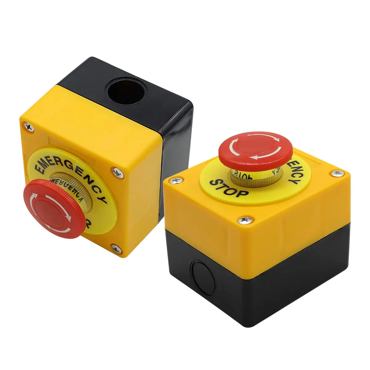 1no 1nc Momentary Emergency Stop Push Button Switch China Cheap 40mm ...