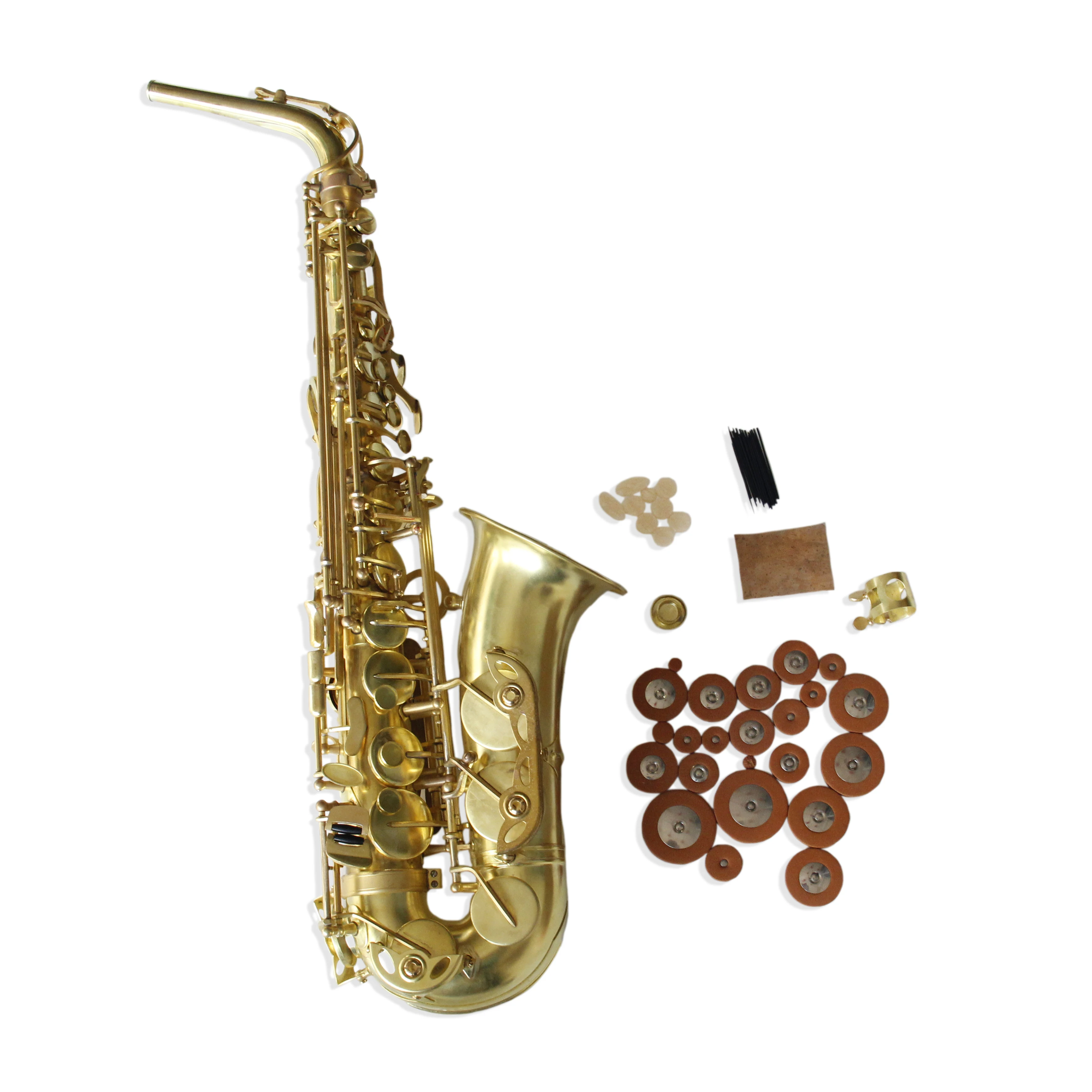 Diy Bare Copper Saxophone Alto Saxophone Teaching Assembly Parts ...