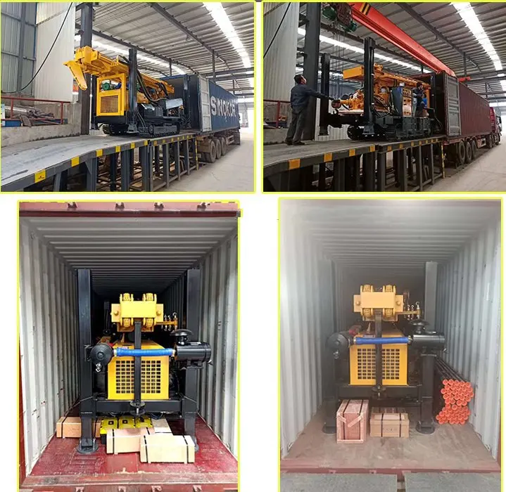 Cs350 300m 350m Water Deep Drill 200m Borehole Farm Bole Hole Drilling ...