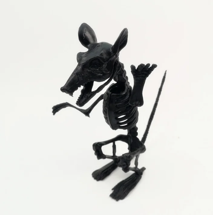 Party Tricky Props Rat Skeleton Realistic Halloween Mouse Skeleton ...