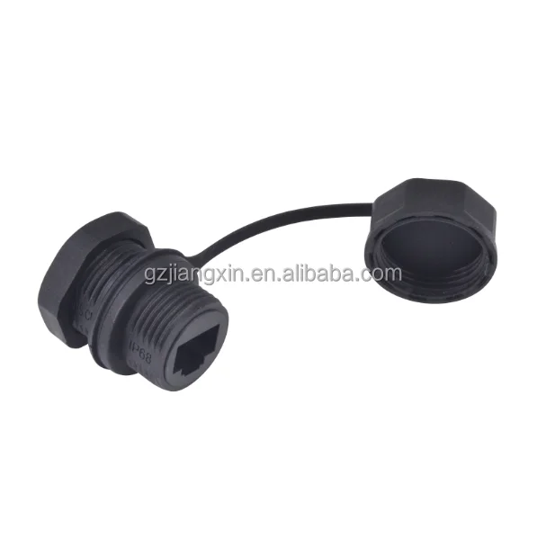 2024 GIET RJ45 Waterproof Connector IP68 Female Transfer Jack M21 ...