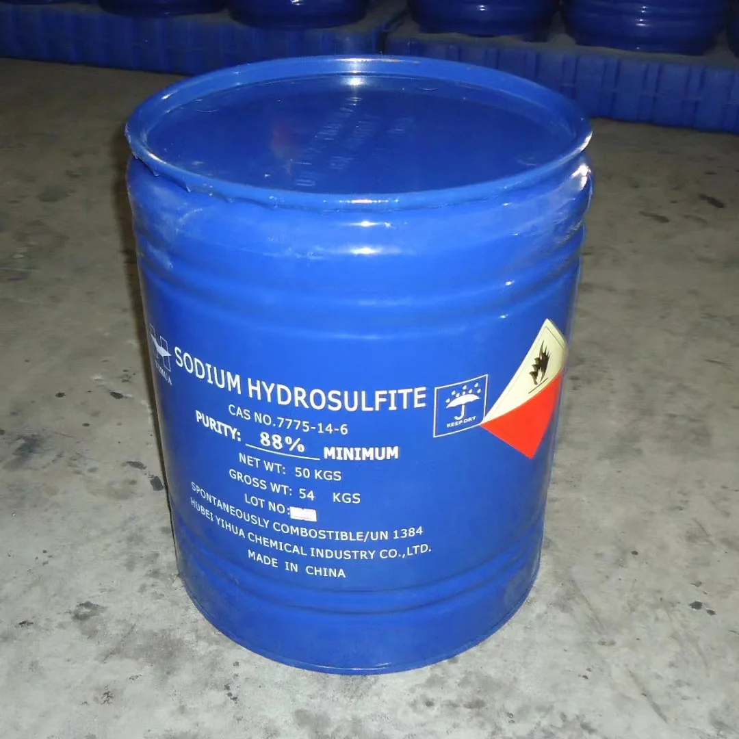 Hot Selling Sodium Hydrosulfite Na2S2O4 Sodium Hydrosulfite Reducing ...