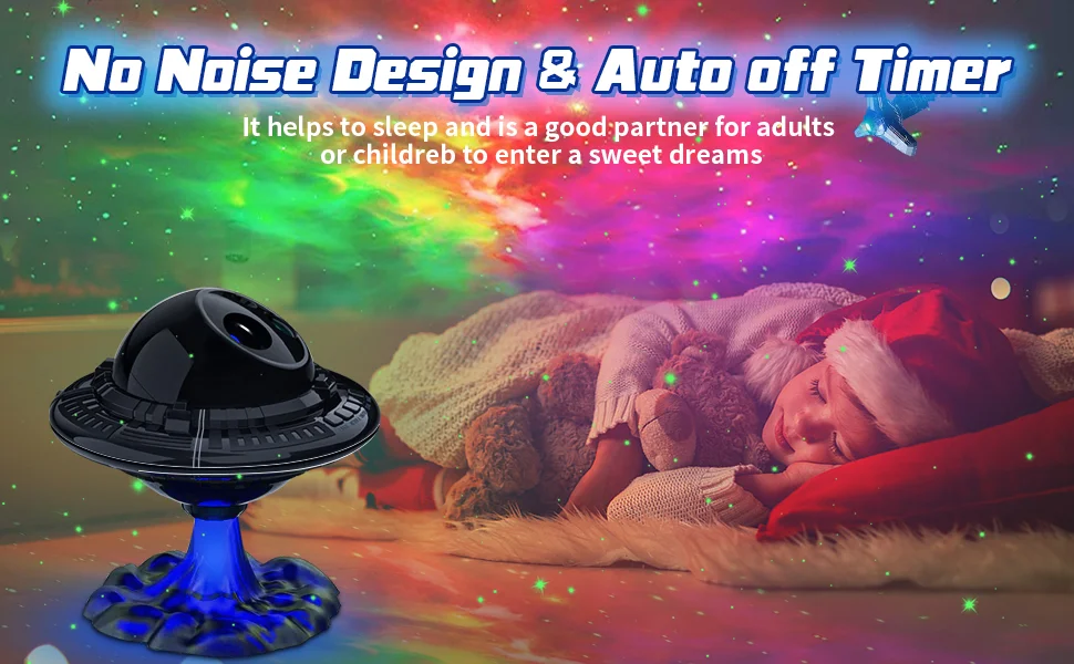 Ufo Star Nebula Projector Galaxy Projector Starry Nebula Led Lamp With ...