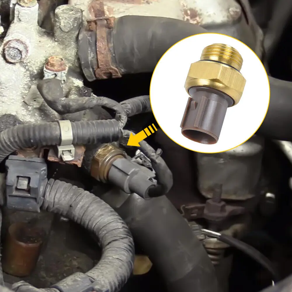Sorghum Water Temp Switch Coolant Temperature Sensor For Audi Vw Chevrolet Ford Bmw Dodge ...