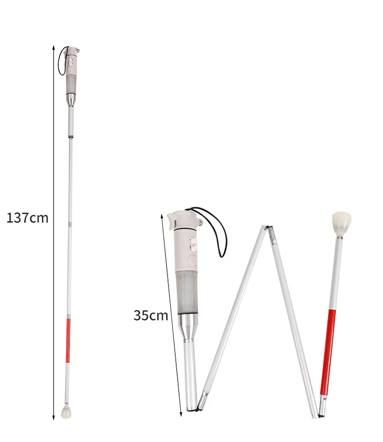 OEM ODM Foldable Blind Stick Visually Impaired Guide Cane Support ...