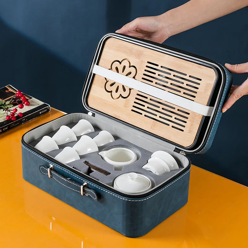 Jy Gift Ceramic Portable Travel Tea Chinese Kungfu Handmade Ceramic ...