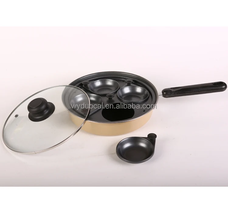 Black Xynflon Non-Stick Egg Poacher Kits - Durable & Versatile