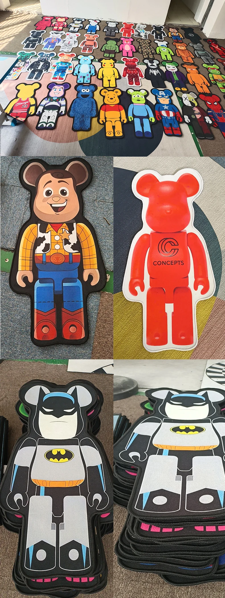 Custom Cut Area Rugs 3d Printed Rug Size Rug Logo Carpet Anime Cartoon ...