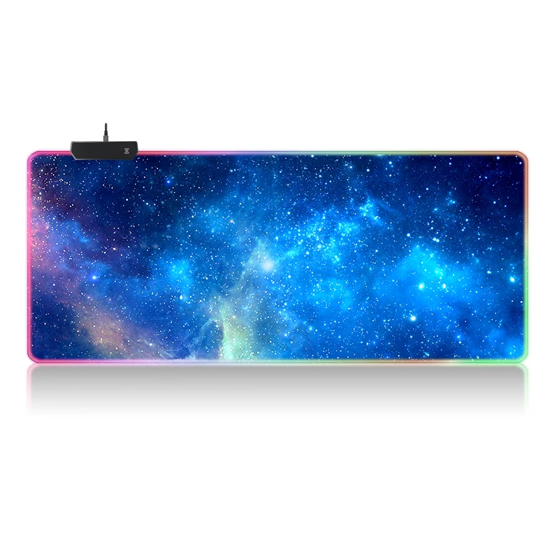 Extra Large Rgb Gaming Mouse Pad,Extended Soft Led Mouse Pad,Anti-slip ...