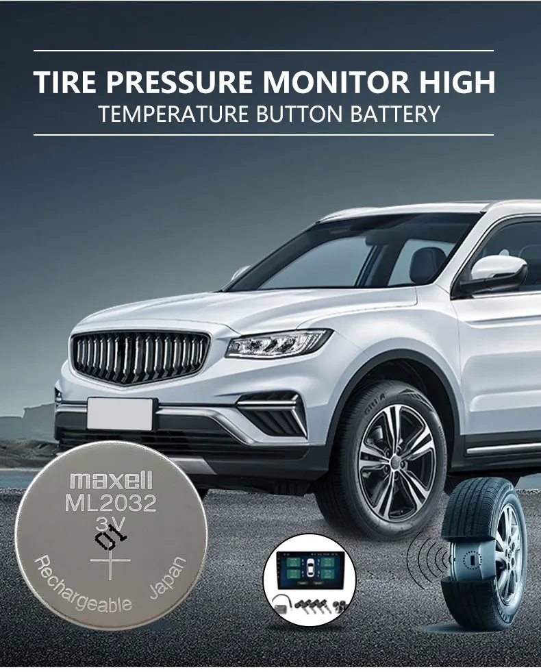 MAXELL ML2032 3V Rechargeable Button Cell Battery for Smart Devices ...