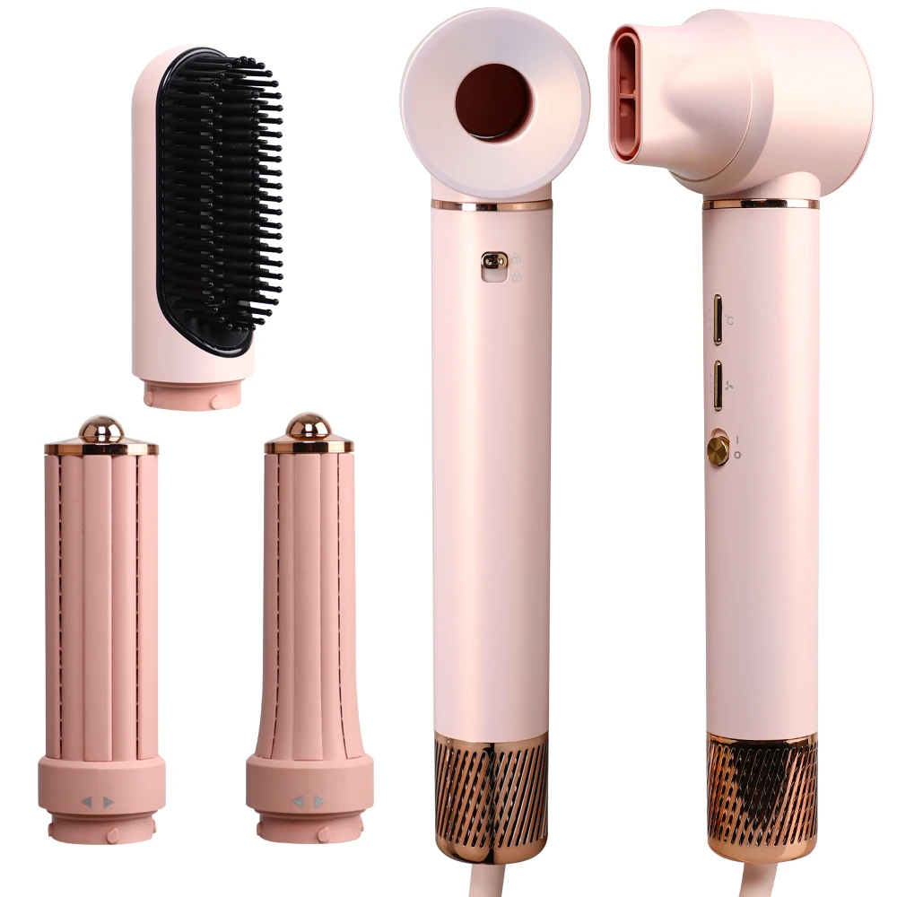 Custom Hair Dryer Set Multi Hair Styler 5 In 1 Hair Blow Dryer Set ...