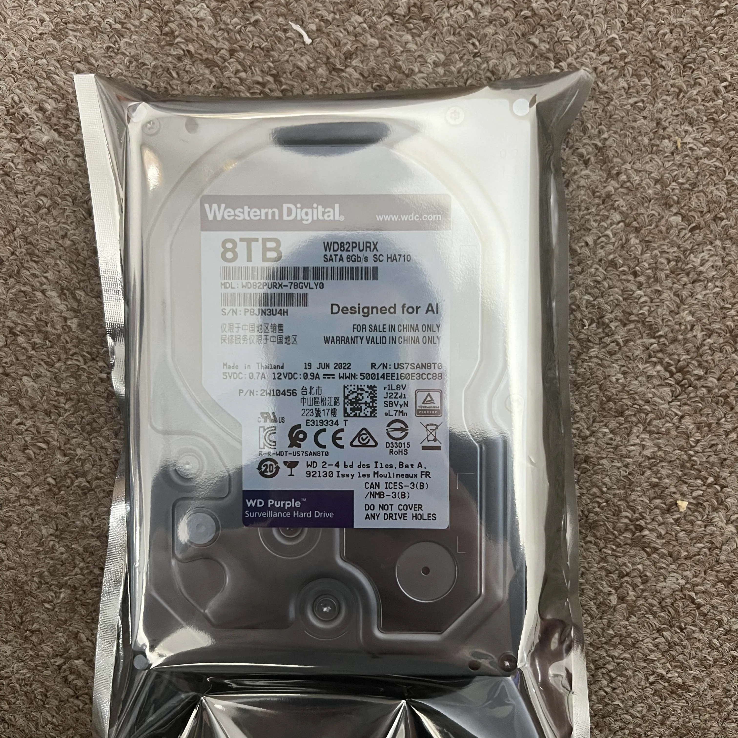 Shop Our Refurbished Purple Hard Drives for CCTV Surveillance