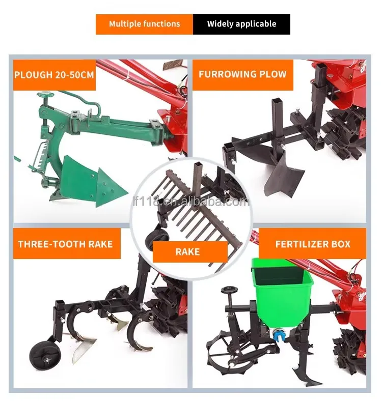 Small Plough Machine Cultivator - High Productivity & Safety