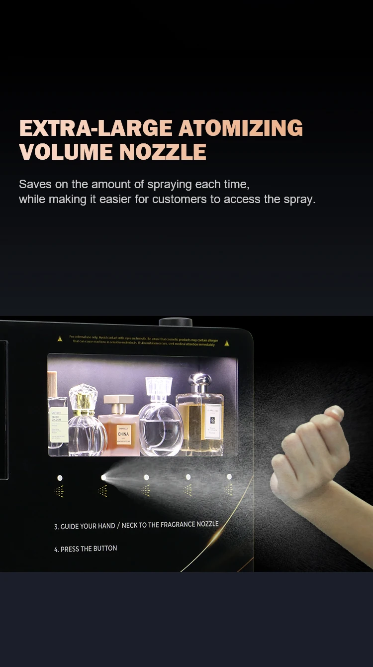 Luxury Cologne Vending Machine - Customizable Perfume Dispenser for ...