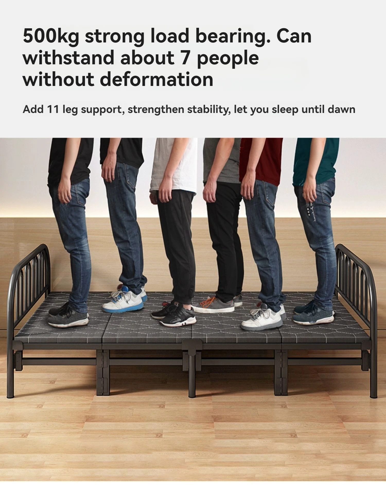 Single Folding Bed - Perfect for Small Spaces & Offices