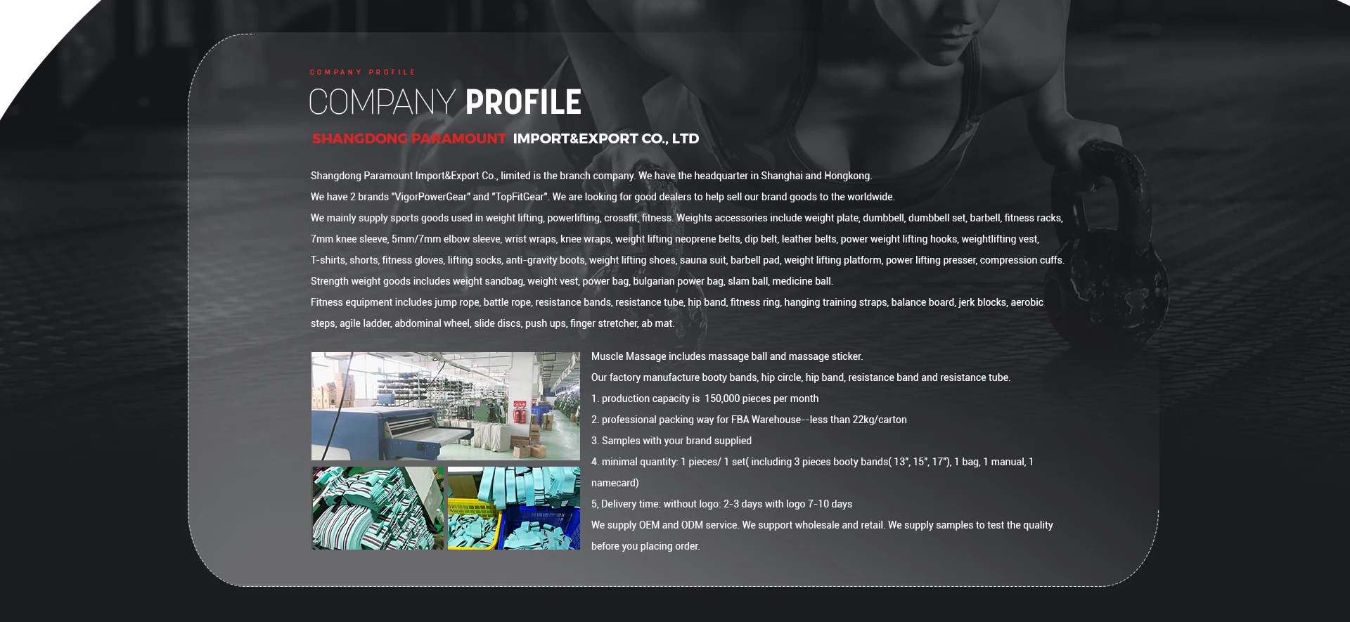 Shandong Paramount Import&Export Co., Ltd. - weight lifting gear, hip ...