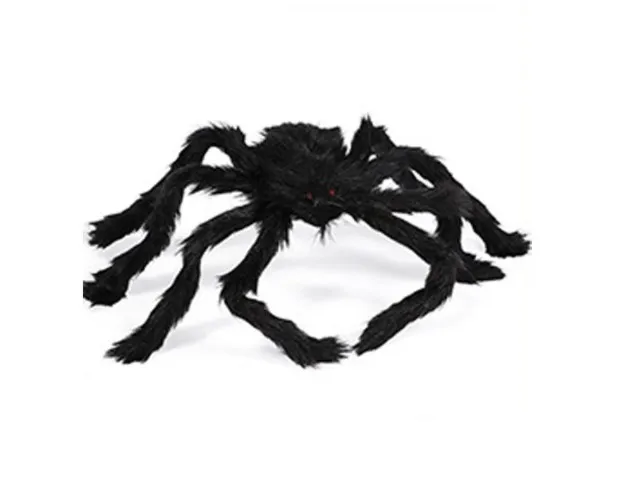 Giant Realistic Hairy Spiders Scary Spider Props Halloween Plastic ...