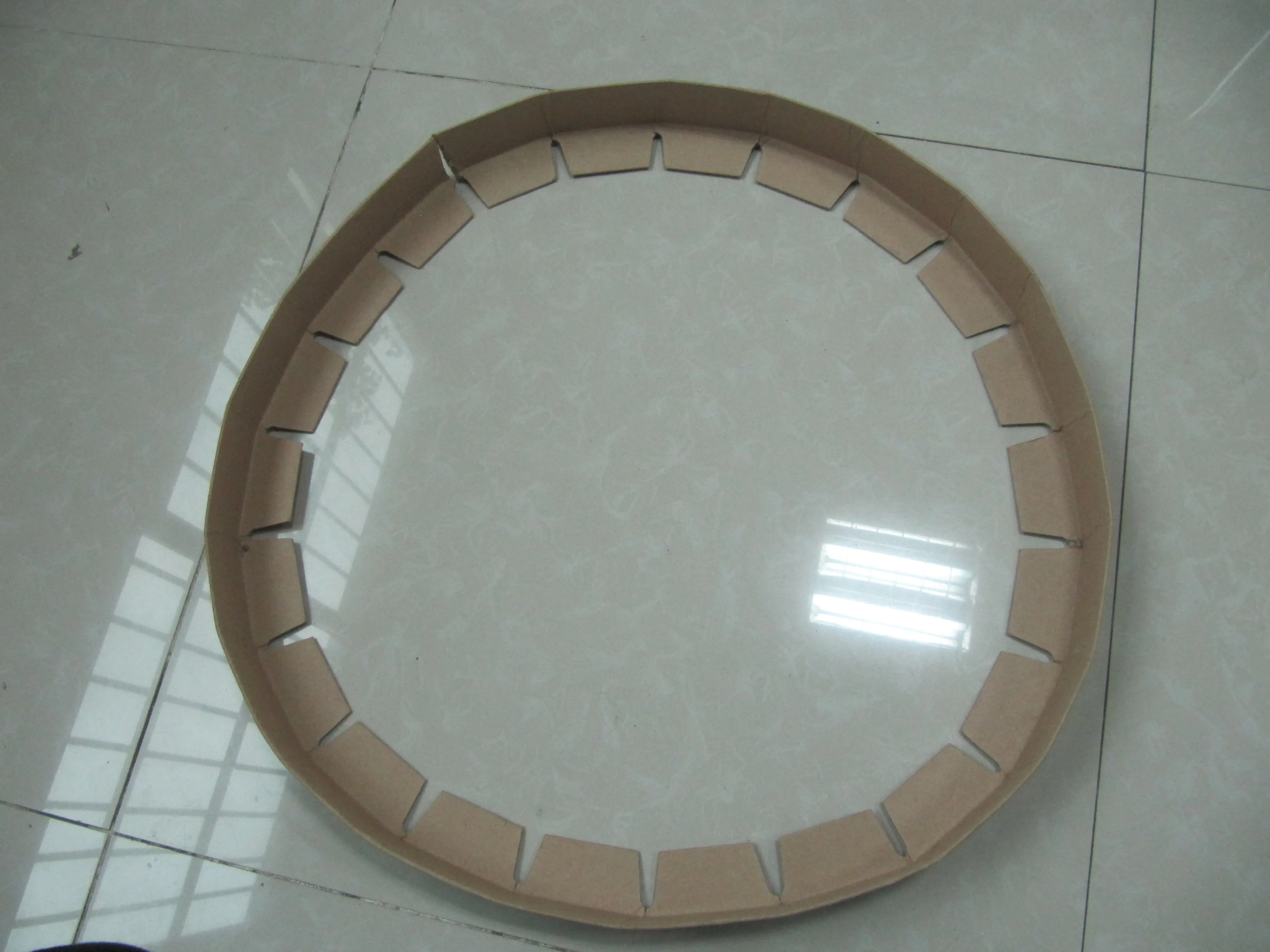 Factory Annulus Shape Cylinder Drum Edge Paper Protector - Buy Annulus ...