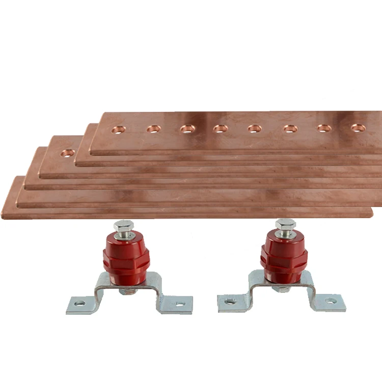 High Quality Solid Copper Grounding Busbar - Custom Made