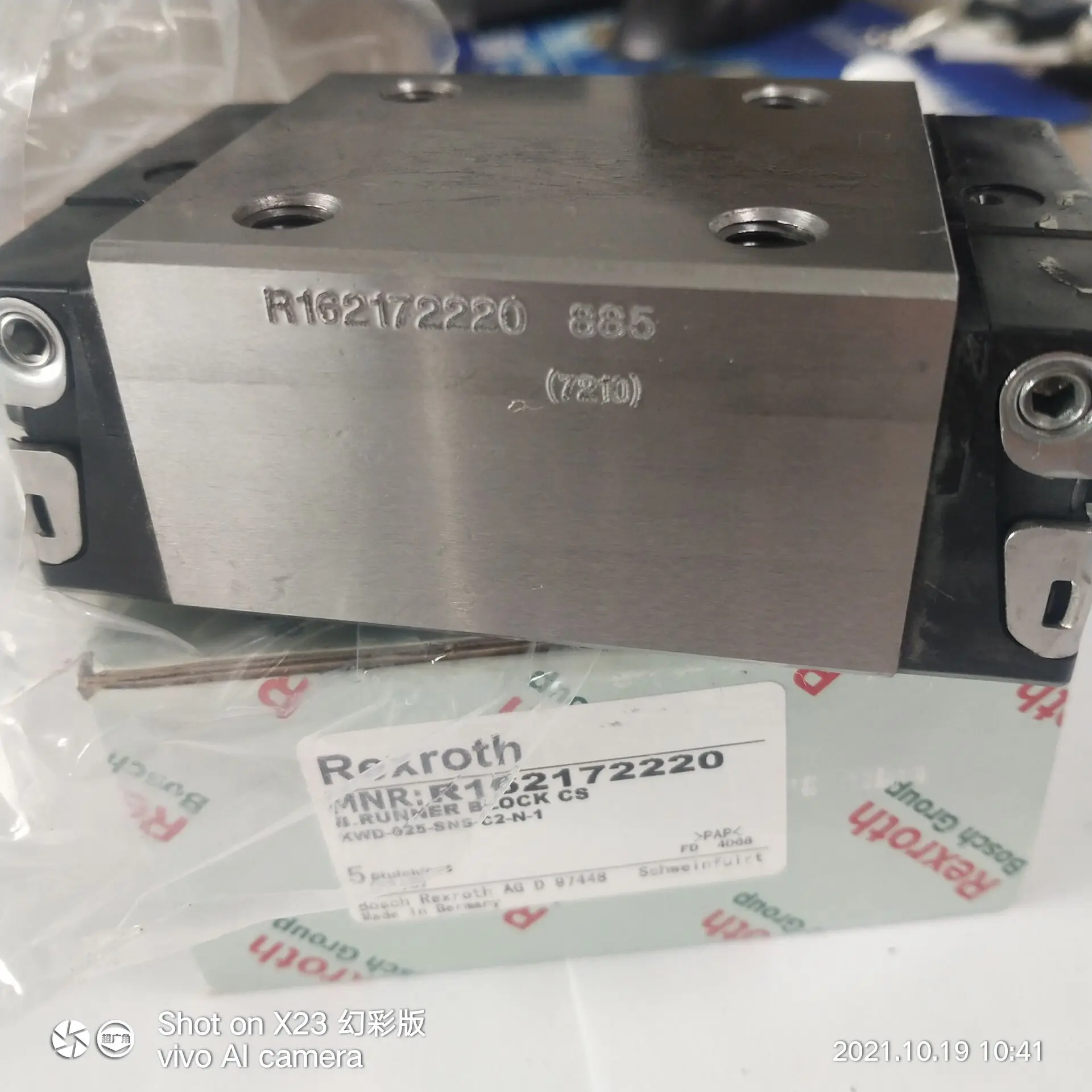 Original Rexroth Linear Guide Rail Block R162159310 R162151310 - Buy ...