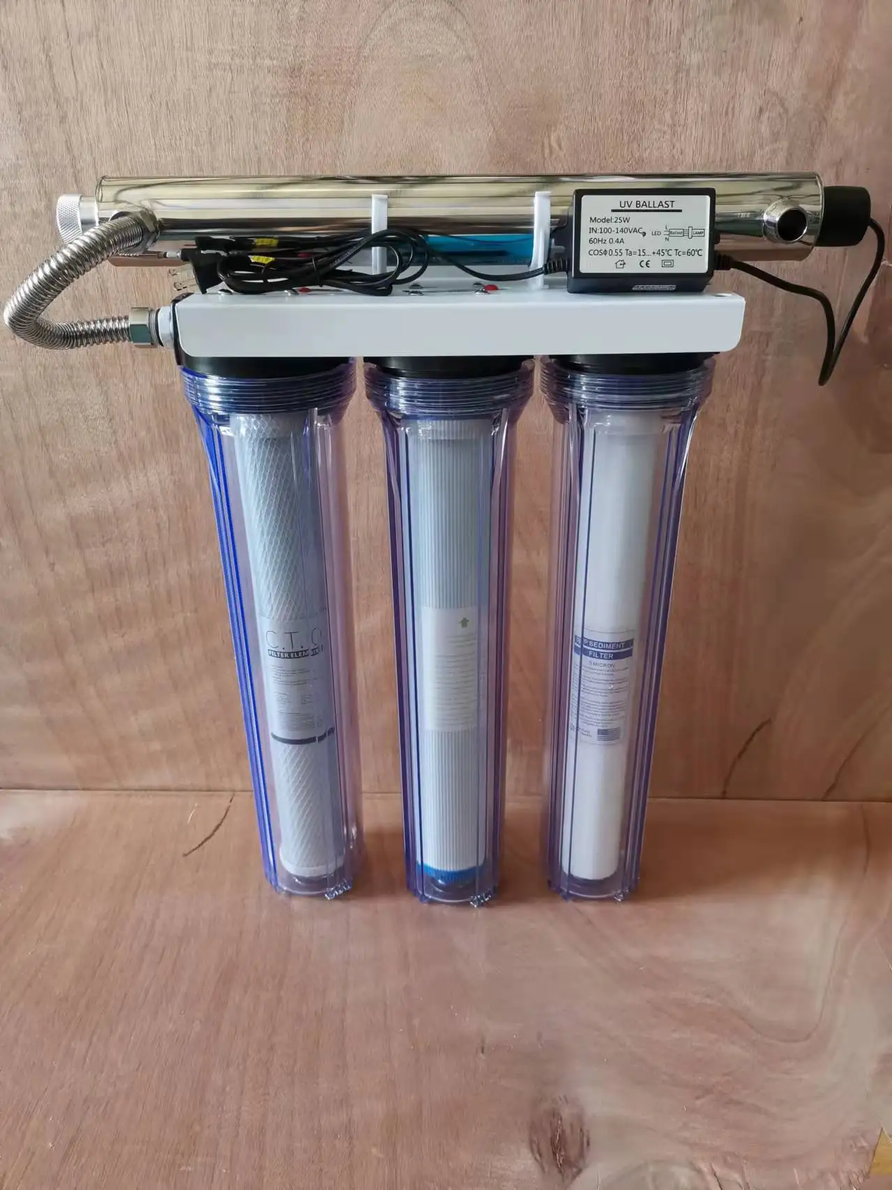 Whole House clear Water Filter Cartridge Housing Transparent System ...