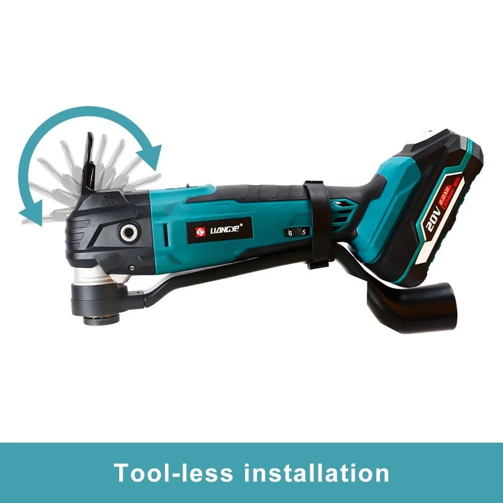 2Ah Lithium-Ion Cordless Oscillating Multi-Tool 20V Oscillating Tool ...