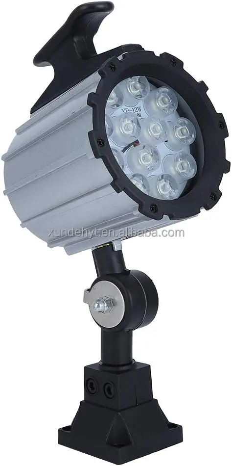 12W Industrial Machine Light IP68 24V Adjustable Aluminum Alloy Short ...