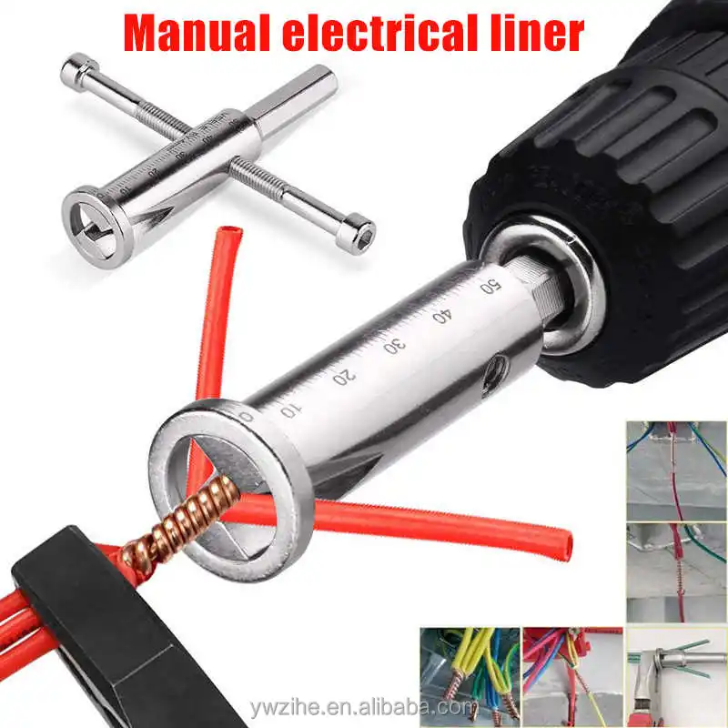 Wire Stripping and Twisting Tool Manual Wires Stripper Twister for Electrician Construction Site Easy to Operate in Stock Alibaba