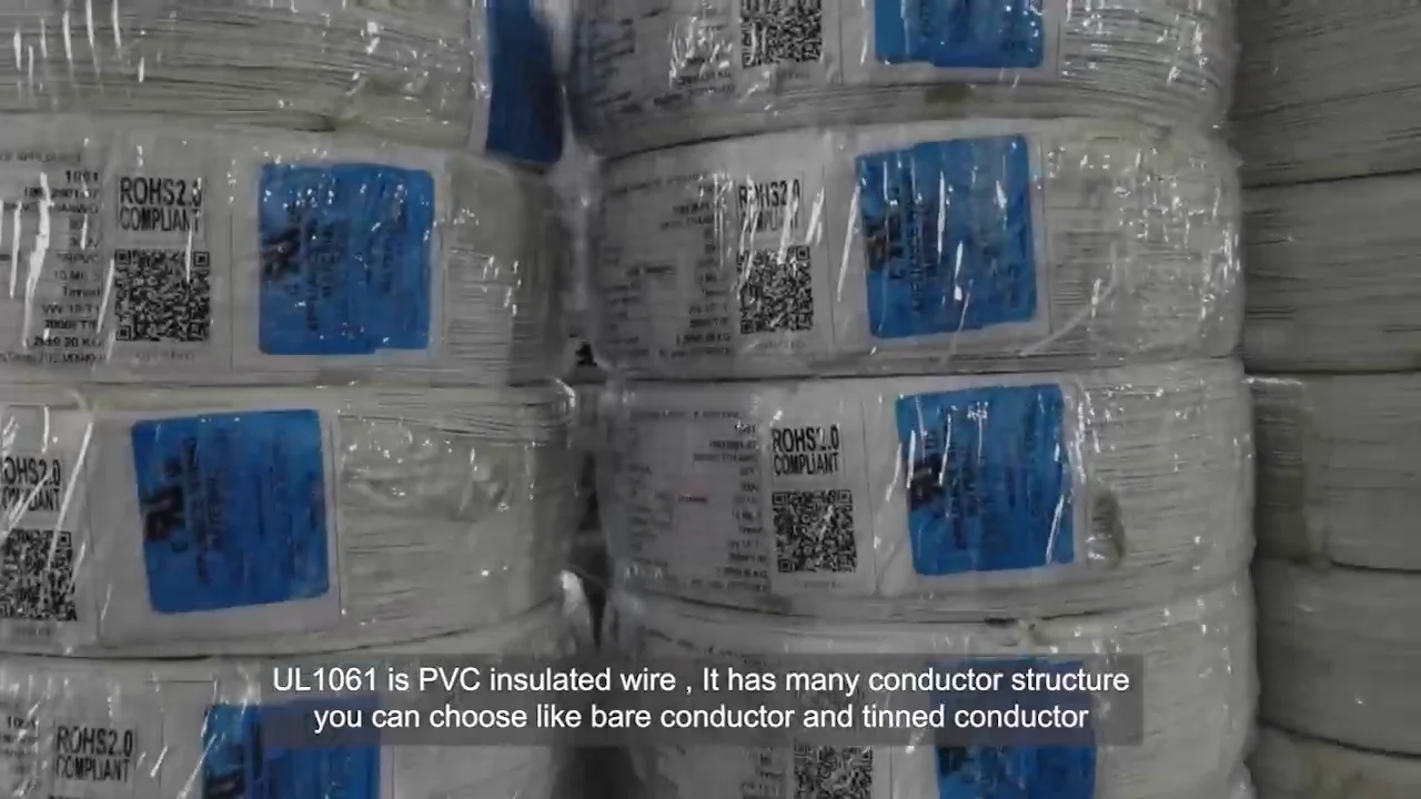Ul1061 Awm Hook Up Wires 14awg 16awg 18awg 20awg 22awg 24awg 26awg 28 30awg Tinned Copper ...