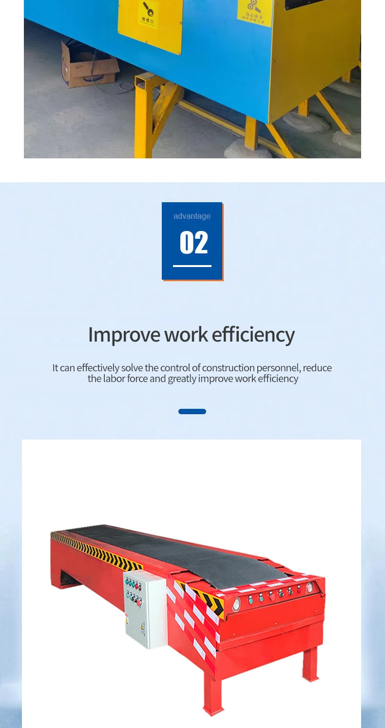 Terminal Container Container Unloading Conveyor Loading Telescopic ...