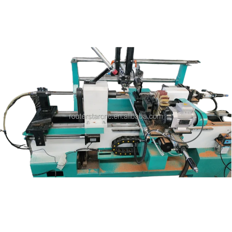 Automatic CNC Wood Lathe for Sofa Legs - High Rigidity