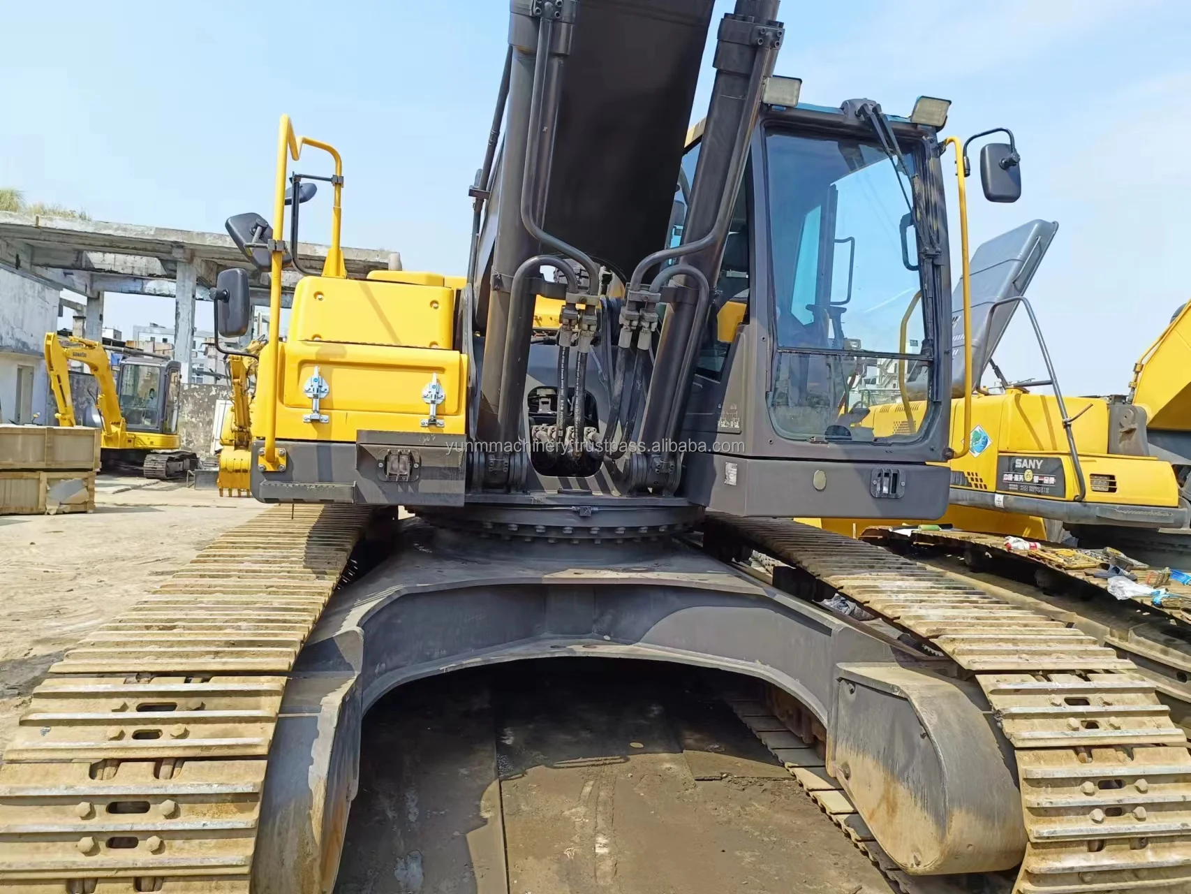 Volvo Ec480lc Excavator Original Korea Volvo Excavator Volvo 480 ...