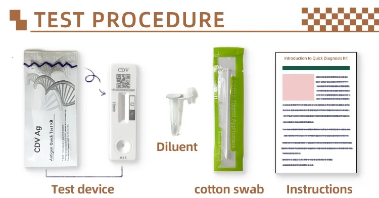 Rapid Diagnostic Test/rapid Canine Parvovirus Ag Cpv Test Device For ...