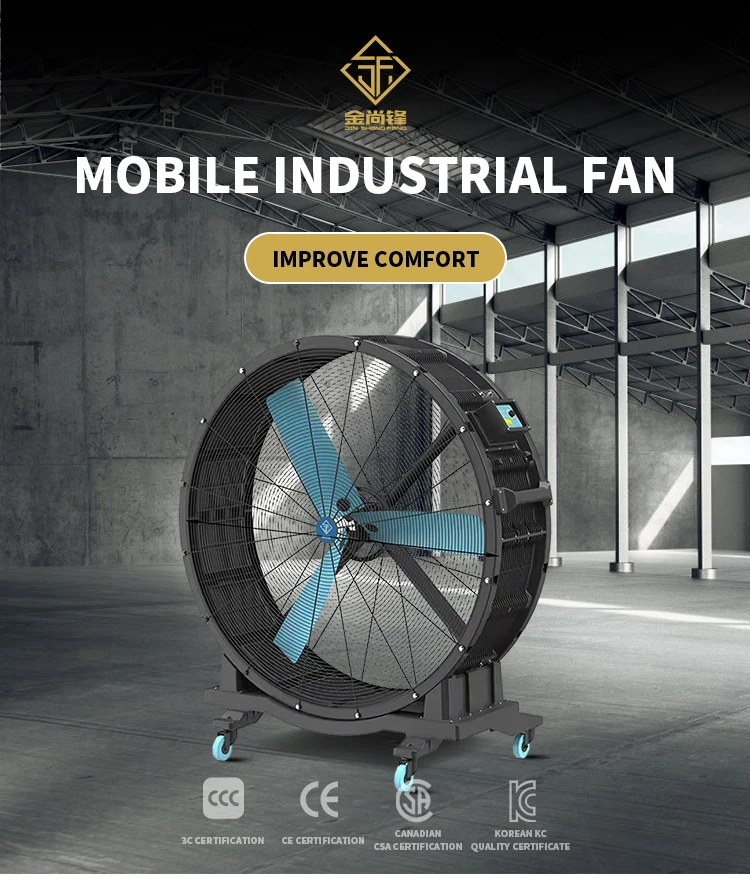 Large Commercial Industrial Fan Warehouse Office Workshop Dc Cooling ...