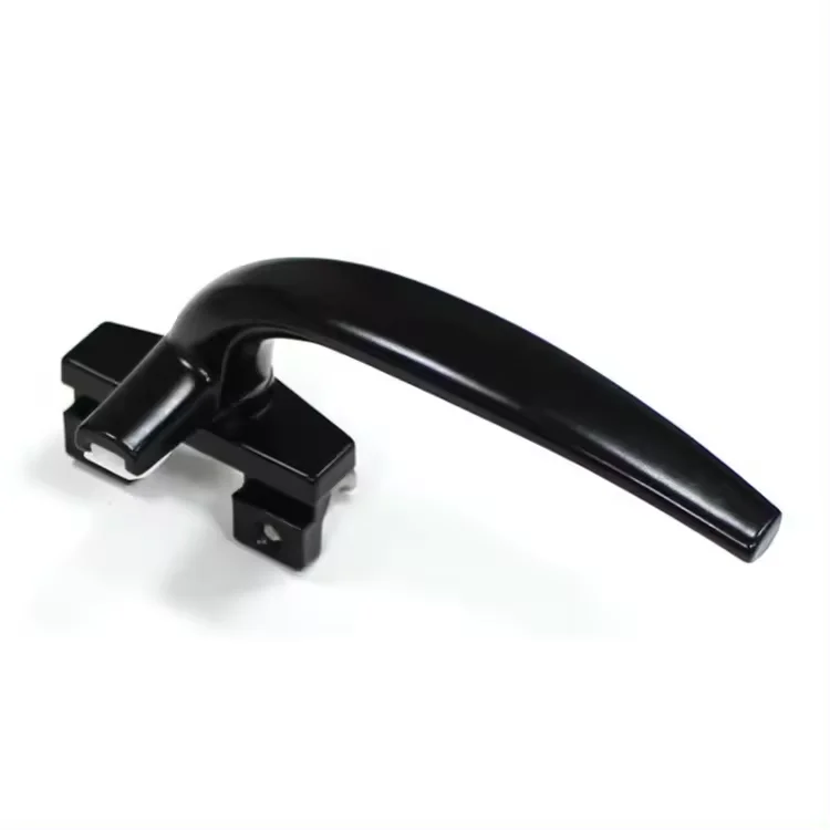 High Quality Aluminum Casement Windows Lock Handle Black Pull Window ...