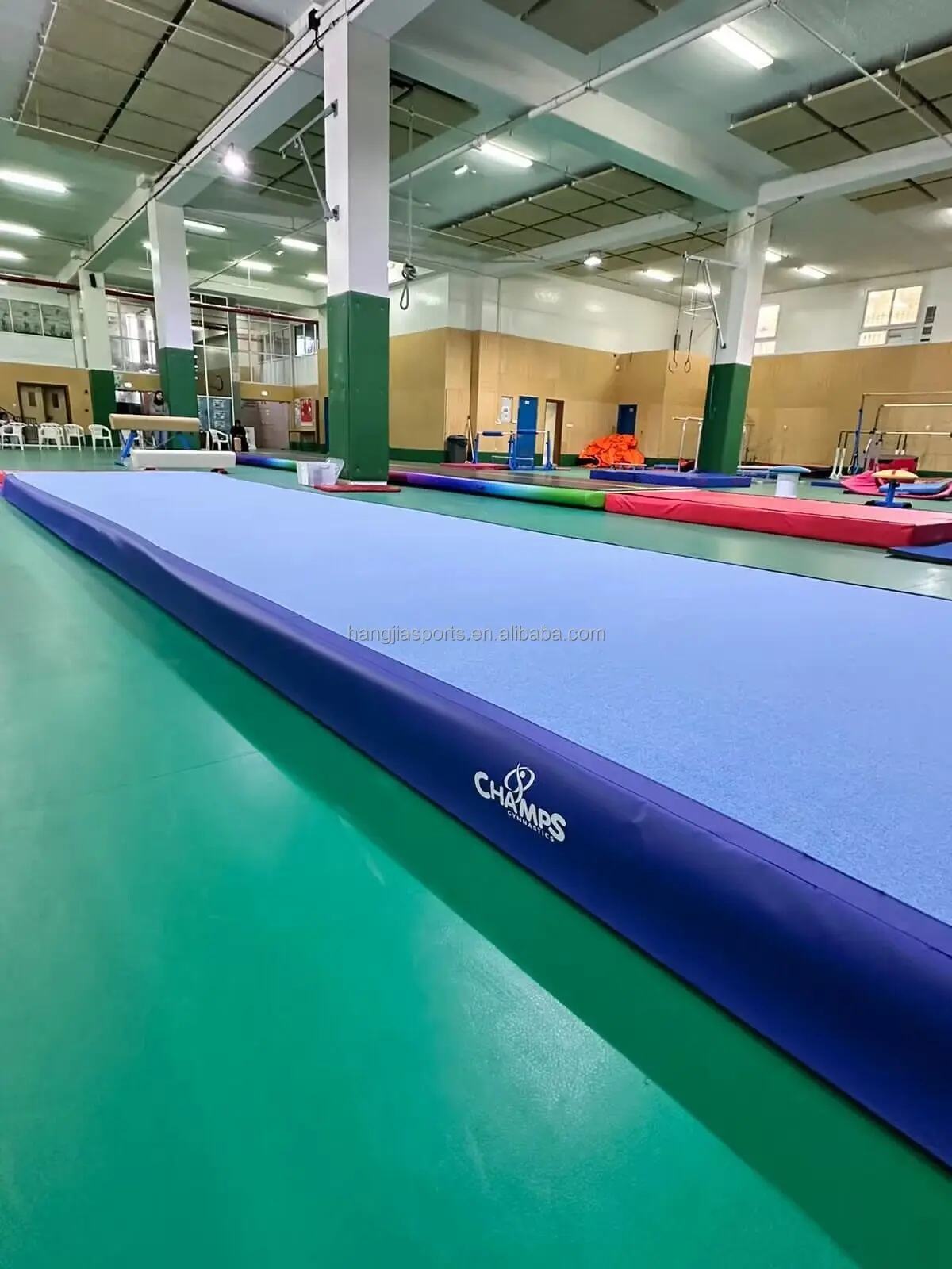 Factory Supply Cheerleading Floor Tumbling Track Strip Tumbling Board ...